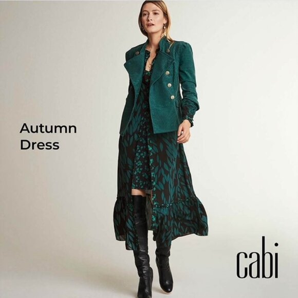 CAbi | Dresses | Cabi Autumn Dress 2 Pieces M | Poshmark